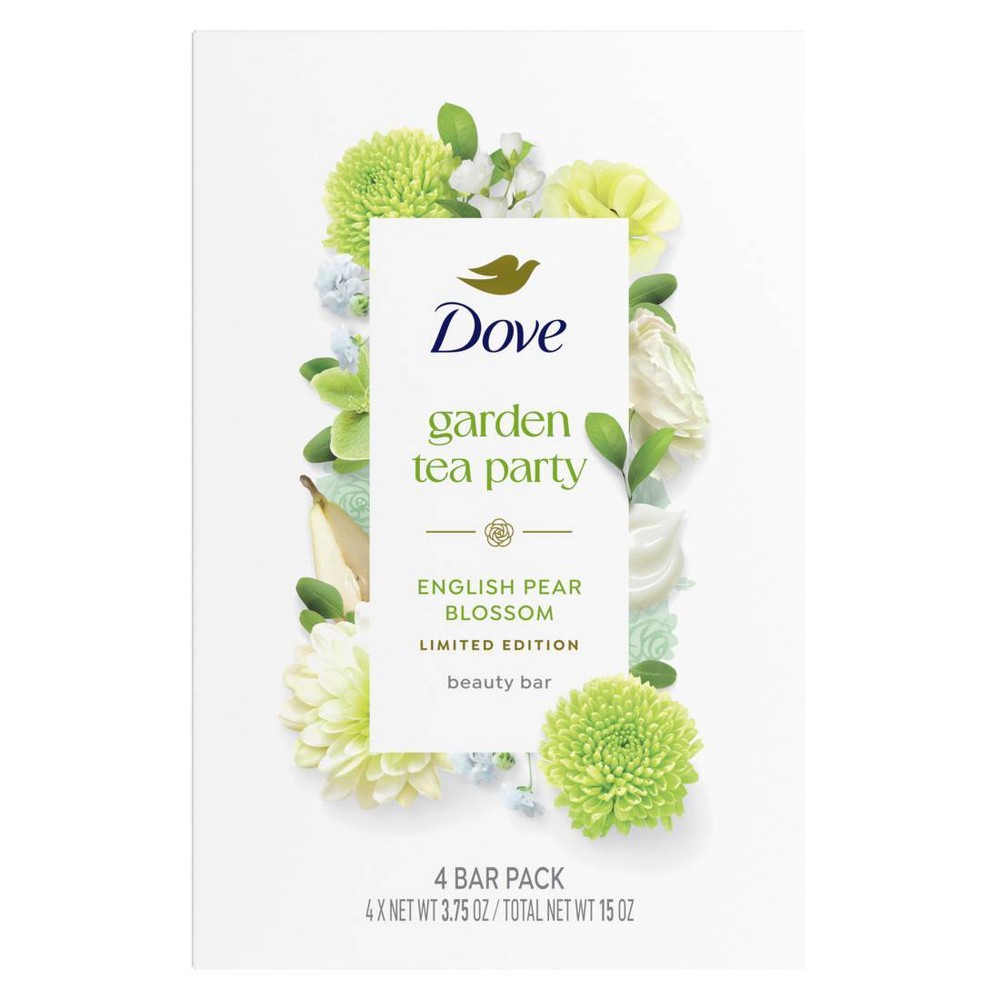 UPC 011111059245 - Dove Beauty Garden Tea Party Bar Soaps - English ...