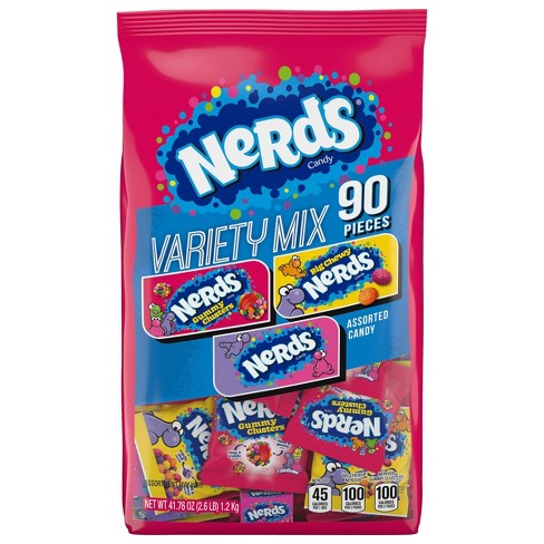 Nerds Candy Variety Mix - 41.7oz/90ct : Target