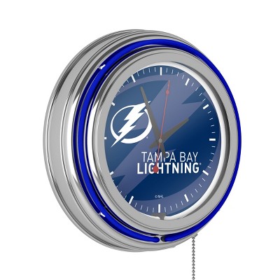 Vancouver Canucks Logo Retro Neon Wall Clock : Target
