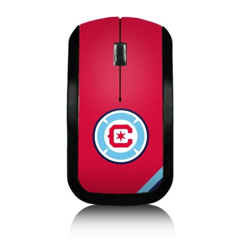 Keyscaper Chicago Fire Diagonal Stripe Wireless Mouse : Target