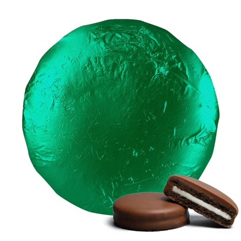 20 Pcs Foil Wrapped Chocolate Covered Oreo Cookies Green Candy Party ...