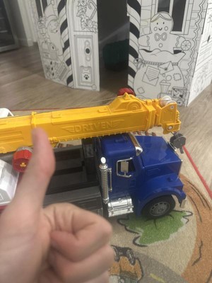 Driven By Battat – Jumbo Crane Truck - Large Toy Crane Truck With ...