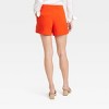 Women's High-rise Tailored Shorts - A New Day™ Red 8 : Target