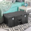 Sterilite Heavy Duty 16 Gallon Portable Plastic Footlocker Storage ...
