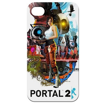 Crowded Coop, Llc Portal 2 For Iphone 4 Poster Design Case : Target