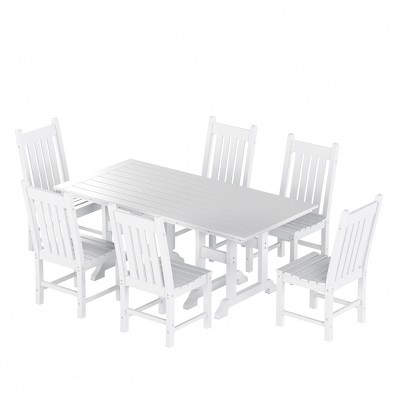 Westintrends 5 Piece Outdoor Patio Dining Set Outdoor Square Table And ...