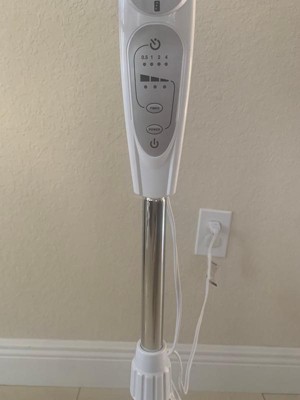 Black+decker 18" Oscillating Stand Fan With Remote Control White : Target