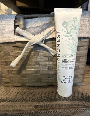 The Honest Company Sensitive Everyday Diaper Rash Cream Fragrance Free ...