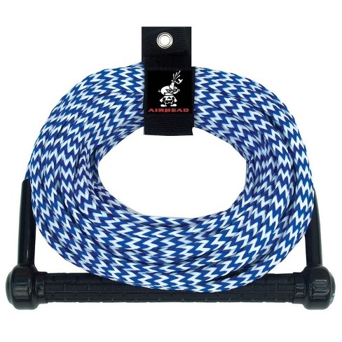 Airhead Waterski Tow Rope With Track Grip Handle 1 Section 75' Long ...