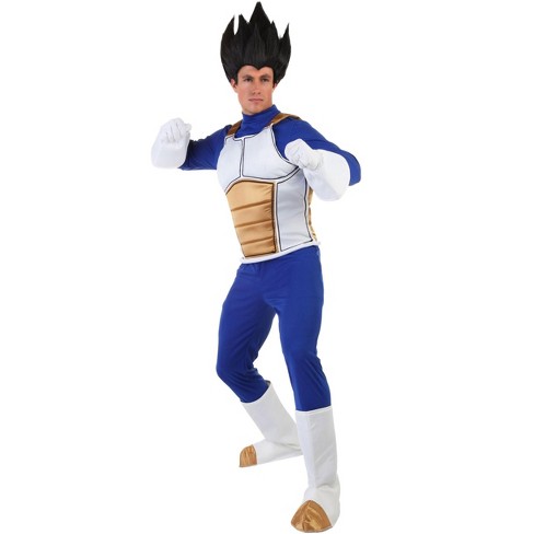 Halloweencostumes.com Large Men Dragon Ball Z Mens Vegeta Costume, Blue ...