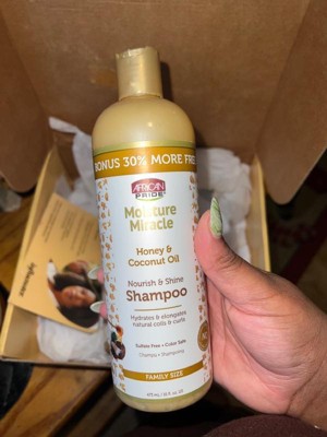African Pride Honey & Coconut Oil Shampoo - 16 Fl Oz : Target