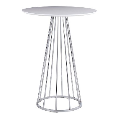 Raleigh Retro Dining Table White - Buylateral : Target