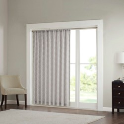 Wilshire Back Tab Sheer Window Curtain Panels White - Exclusive Home ...