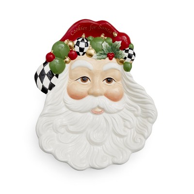 Spode Christmas Tree Black And White Cookies For Santa Plate : Target