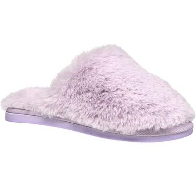 Aeropostale Women's Open Toe Fuzzy Slippers With Cushioned Comfort In ...
