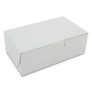 Sct White One-piece Non-window Bakery Boxes, 6.25 X 3.75 X 2.13, White ...