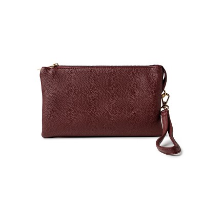 Kedzie Eclipse Convertible Wallet Crossbody Bag Colorblock Wine : Target