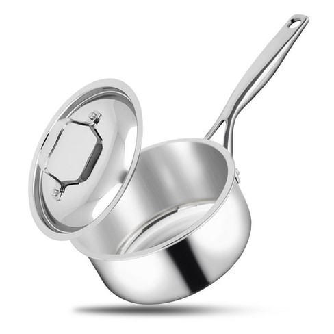 Nutrichef 1.5-quart Stainless Steel Stain-resistant Sauce Pot Kitchen ...