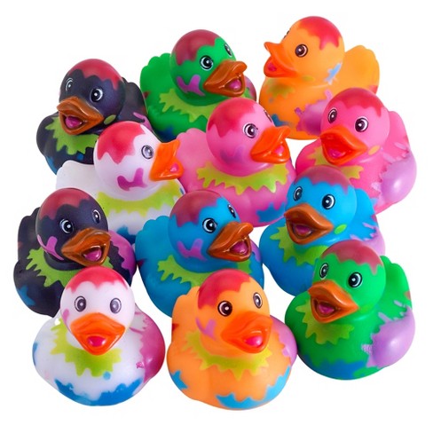Playbees Splat Jeep Ducks – 12-pack Of Fun Water Play Ducks: Splash ...