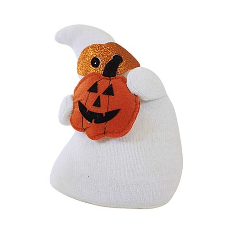Ganz 8.75 In Knitted Ghost Weighted Halloween Plush Figurines : Target