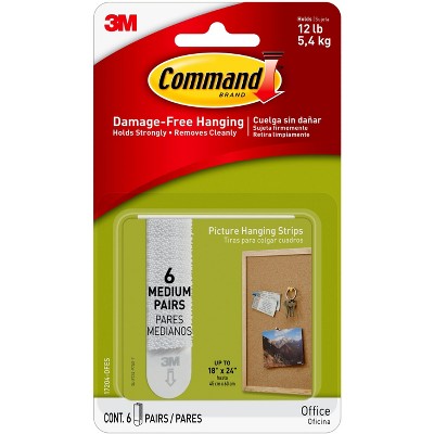 Command Narrow Picture Hanging Strips : Target
