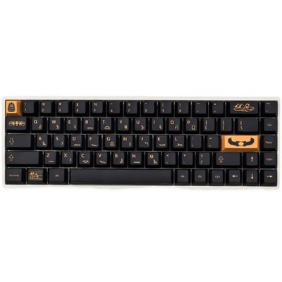 Electro Burst 129 Keys Egyptian Pharaohs Pbt Keycaps One Size : Target