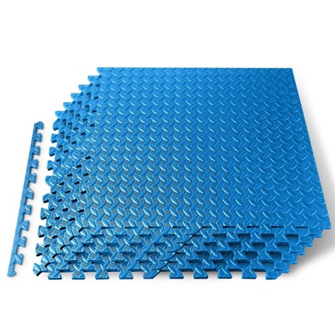 Squatz 6 - Pc Foam Interlocking Exercise Mat - Blue : Target