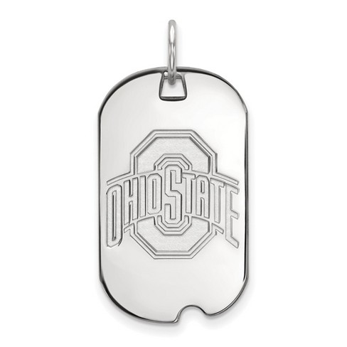 Black Bow Jewelry Sterling Silver Ohio State Buckeyes Ncaa Pendant : Target