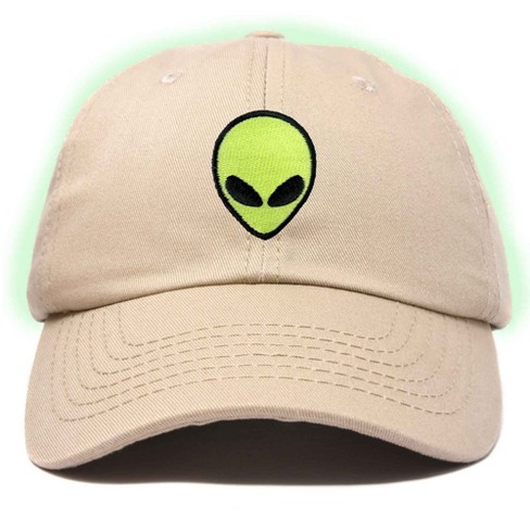Dalix Alien Embroidered Ufo Dad Hat Cotton Baseball Cap Adjustable Mens ...
