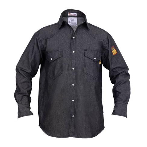 Flame Resistant Fr Denim Shirt - 100% C : Target