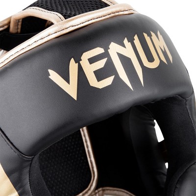 Venum Elite Boxing And Mma Protective Headgear - Black/gold : Target