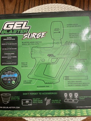 Gel Blaster Surge Ultimate Water Gellet Blaster : Target
