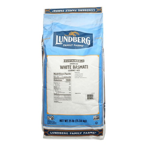 Lundberg White Basmati Rice - 25 Lb : Target