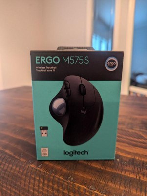 Logitech Ergo M575s Wireless Trackball Mouse, Wireless Ergonomic Mouse With Bluetooth And ...