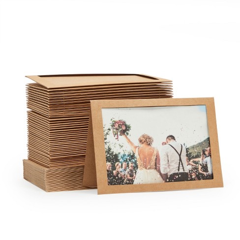 Best Paper Greetings 48 Pack Kraft Photo Insert Cards With Envelopes ...