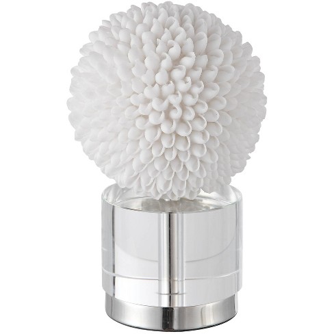 Uttermost Cascara 10" High White Seashell Sphere Sculpture : Target