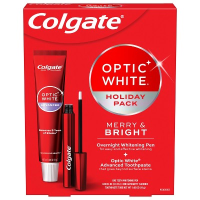 Colgate Optic White Comfortfit Led Teeth Whitening Kit : Target