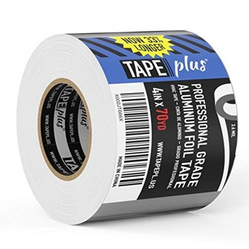 Tape Plus Professional Grade Aluminum Foil Tape - 4 Inch By 210 Feet ...