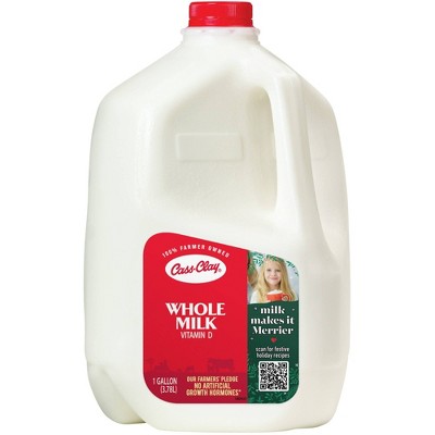 Cass Clay Whole Milk - 1gal : Target