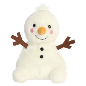 Aurora Small Twig Snowman Palm Pals Party Sized Festive Stuffed Animal ...