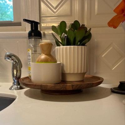 10" Wood Cake Stand - Threshold™ : Target