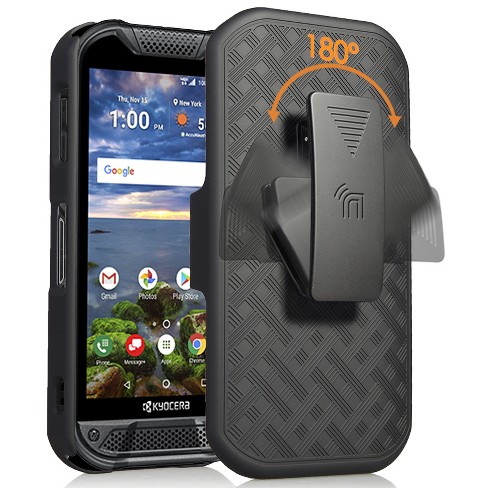 Nakedcellphone Case With Stand And Belt Clip Holster For Kyocera ...