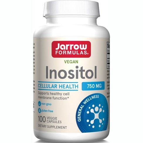Jarrow Formulas, Inc. Vegan Inositol 750 Mg 100 Veg Caps : Target