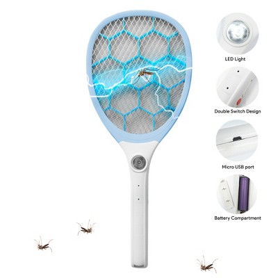 Hom Outdoor Bug Zapper - Waterproof, Usb Rechargeable And Battery ...