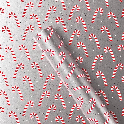 Jam Paper Silver Metallic Gift Wrapping Paper Roll - 2 Packs Of 25 Sq ...