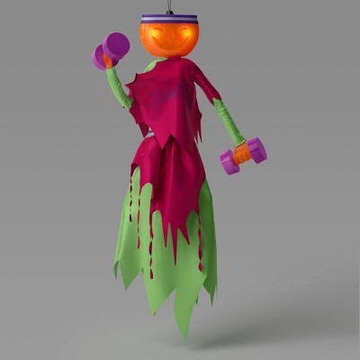 Lewis & Friends™ 40" Lit Talking Pumpkin Iron Lewcy™ Pumpkin Ghoul ...