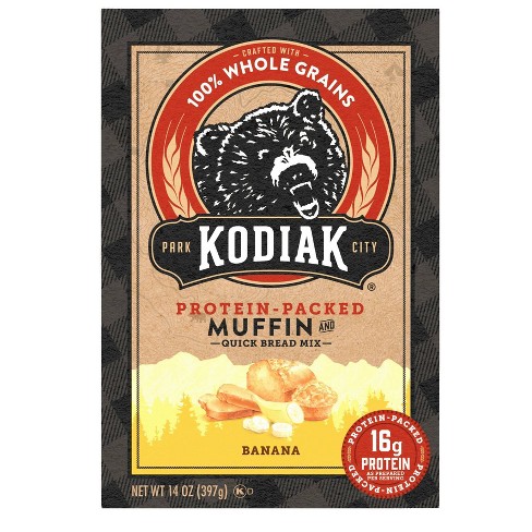 Kodiak Banana Muffin & Quick Bread Mix - 14oz : Target