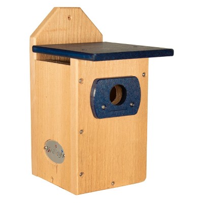 Jcs Wildlife Screech Owl Or Saw-whet Owl House Cedar Nesting Box With ...
