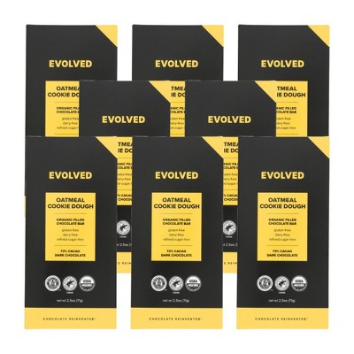 Evolved Chocolate Oatmeal Cookie Dough Bar - Case Of 8/2.5 Oz : Target