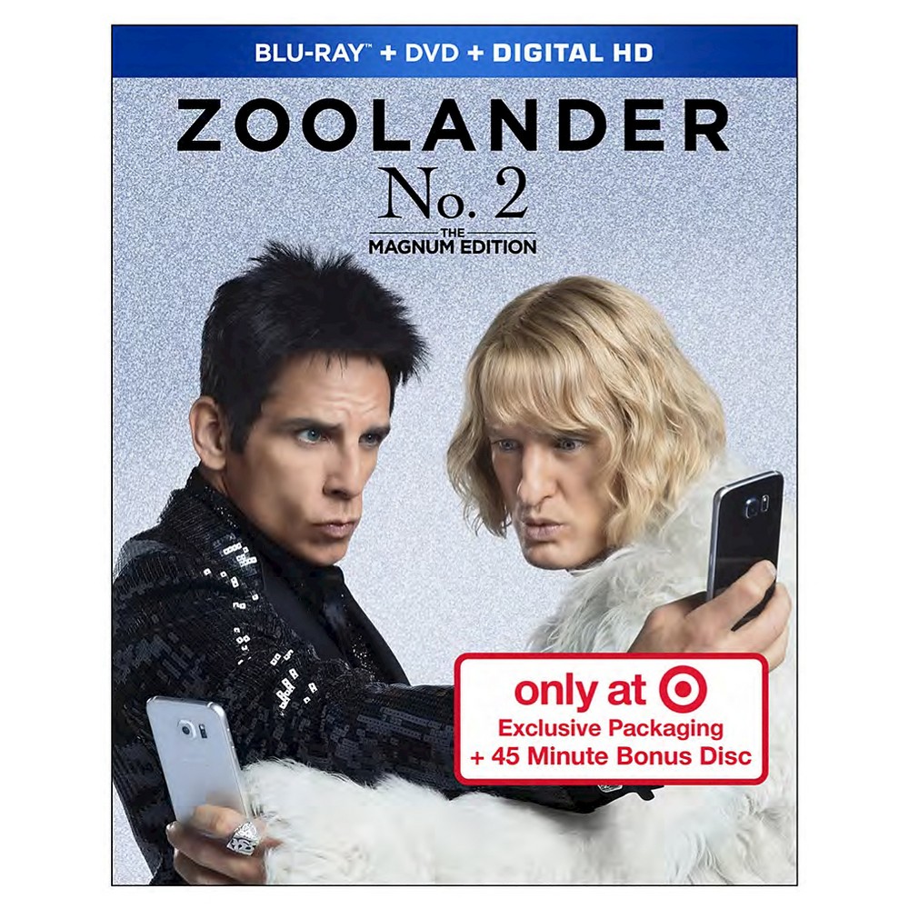UPC 032429245076 - Zoolander No. 2 (Blu-ray/DVD +Digital) - Target Exclusive | upcitemdb.com